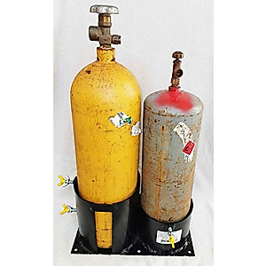 B-Tank and 40-60cf Nitrogen Tank Holder