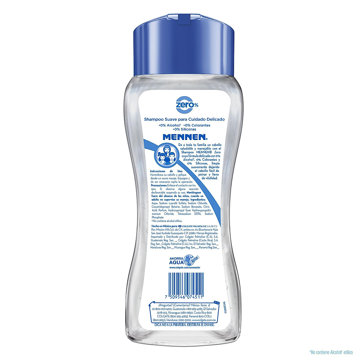 Mennen Zero (0 Alcohol, o Coloring, o Silicon) for healthy hair