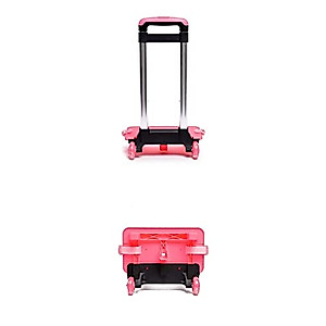 Backpack Hand Truck YUB Wheeled Cart Trolley Hand Aluminium Alloy Folding Trolley Cart for Schoolbag