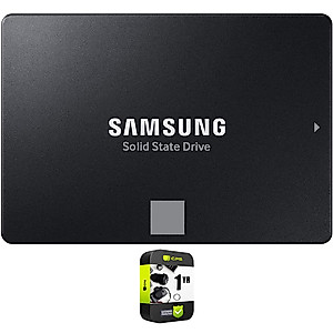 SAMSUNG MZ-77E2T0B/AM 870 EVO SATA 2.5-inch SSD 2TB Bundle with 1 YR CPS Enhanced Protection Pack
