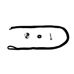 HOT SEAL Linen Style Adjustable Genuine Uke Leather Metal Hook Ukulele Strap Strong Back Straps (Linen Light Brown)