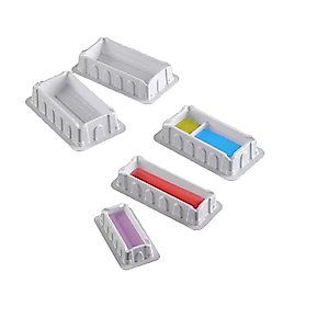 10ml Reagent Reservoir - Polystyrene, White,RNase/DNase Free & Pyrogen Safe(Pack of 50)