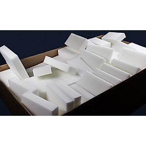 InstantErase Sponges (210 Pack) - $0.35 Per Sponge - Compare to Mr. Clean Magic Eraser (NOT Cheap Chinese Knock-Offs) Made in USA. For Kitchen, Bathrooms, Cars and More!