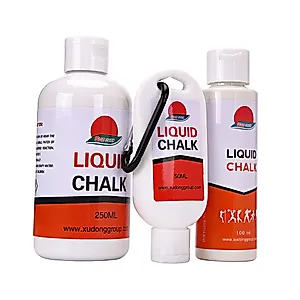 Liquid Chalk, Mess-Free Gym Chalk for Weightlifting, Sports Chalk, Gym Chalk,Work Out Chalk Liquid Fit Grip, Rock Climbing Chalk, Sweat-Resistant and Long Lasting for Stronger Grip (50ml / 1.76 OZ)
