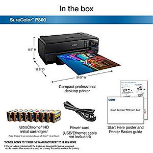 Epson SureColor P800 17" Inkjet Color Printer,Black