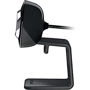 Microsoft LifeCam HD-3000 for Business with built-in noise cancelling Microphone, Light Correction, USB Connectivity with universal attachment base, for video calling on Microsoft Teams/Zoom