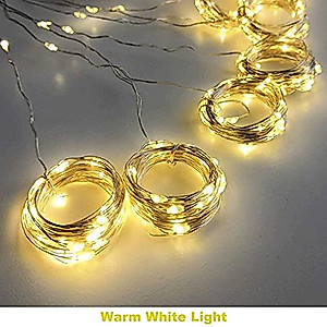 10x10ft Iovry Tulle Backdrop Curtain with String Light for Baby Shower Birthday Party Wedding Arch Living Room Wrinkle Free Sheer Window Curtains Wall Decoration Background