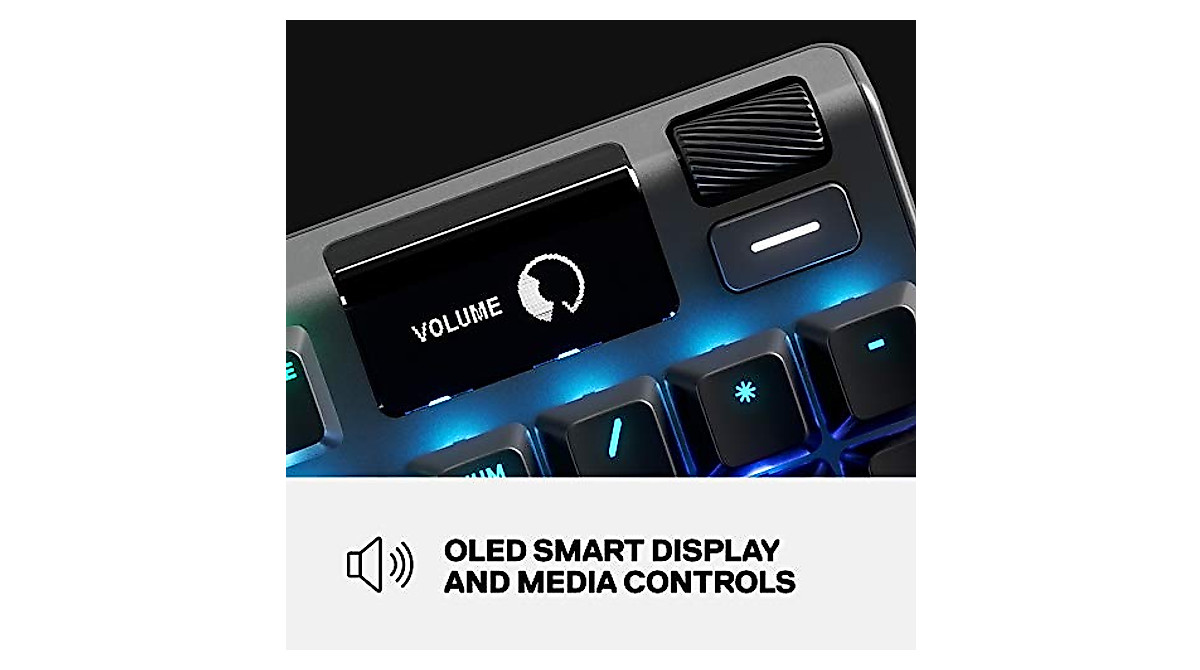SteelSeries Apex 7 Mechanical Gaming Keyboard with OLED Display