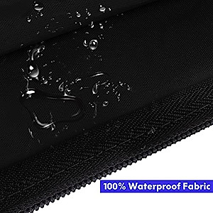 ZKOO Large Size Art Portfolio Tote with Nylon Shoulder, Poster Board Storage Bag, 24"X 36" Student Art Work Portfolio Case