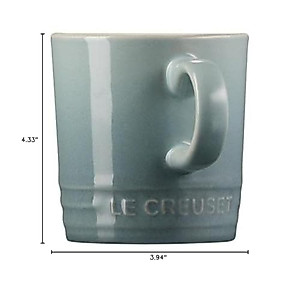 Le Creuset Stoneware Espresso Mug, 3 oz., Sea Salt