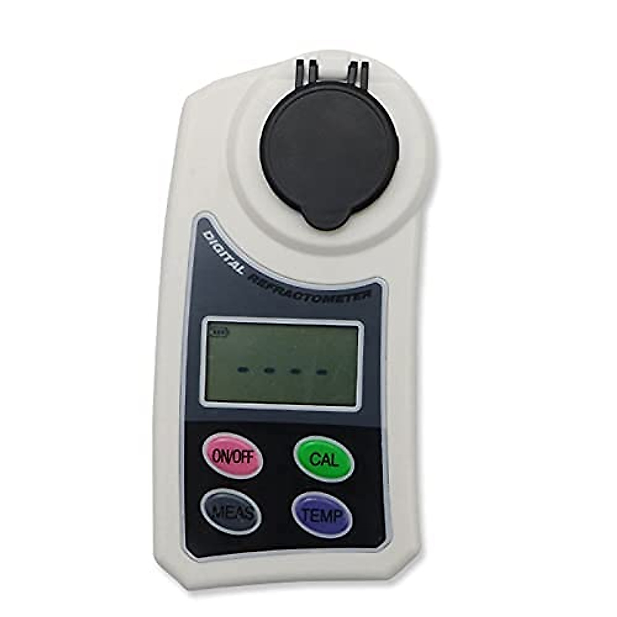 YFYIQI Digital Refractometer Brix Meter Tester for Measuring Sugar Content Water Samples Food Fruits Crops Range 0 to 55.0% Brix
