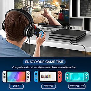 SZYUYU Switch Controller for Nintendo Switch,Switch Pro Controller for Switch/Lite/OLED,Wireless Switch Controller with Dual Vibration 6-Gyro Axis, Motion Support,Wake Up and Auto Turbo (Lighting)