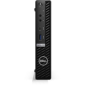 Dell Optiplex 5000 5090 Micro Tower Desktop Computer Tower (2021) | Core i7-512GB SSD Hard Drive - 16GB RAM | 8 Cores @ 4.8 GHz Win 10 Pro (Renewed)