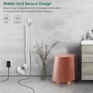 FITE ON 6V Adapter Replacement for Turbo Scrub 360 TS-MC6/3 TSDX-MO6 TSDX-M06 Cordless Floor Tile Scrubber TS MC 63 TSMC 6/3 DC 3.6V 1800mAh Battery RH-030 SW-059075A 5.9V 750mA Power Supply Charger