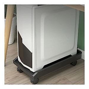 Computer Tower cart Desktop Tower Stand, Tower Floor Stand with Rolling Casters 360 Degree Swivel Or One Way Move Under Computer (Color : 3)