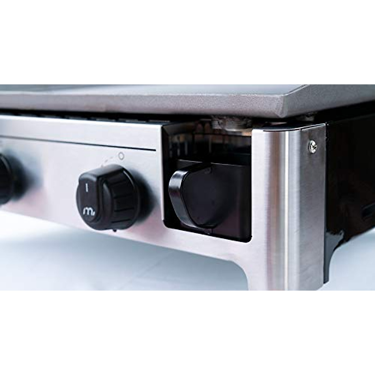 Megamaster 820-0054F Propane Gas Grill, Silver and Black