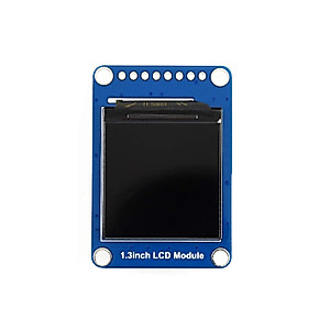 1.3 Inch LCD Module IPS Screen for Raspberry Pi 4B+ 4B 3B+ 3B 2B+ Zero W WH 2 W Ardui STM32 ST7789 Driver 240x240 Resolution SPI Interface Display RGB 65K Color Display 3.3V/5V