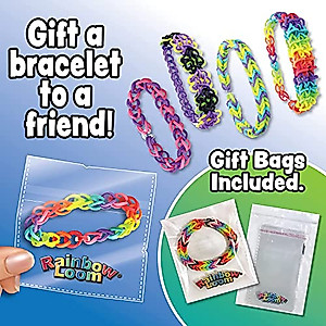 Rainbow Loom® MEGA Combo Set, Features 7000+ Colorful Rubber Bands, 2 Step-by-Step Bracelet Instructions, Organizer Case, Great Gift for Kids 7+ to Promote Fine Motor Skills (Packaging May Vary)
