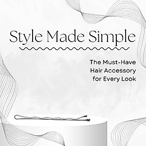 Sta-Rite Bobby Pins 1353 Silver 60 count