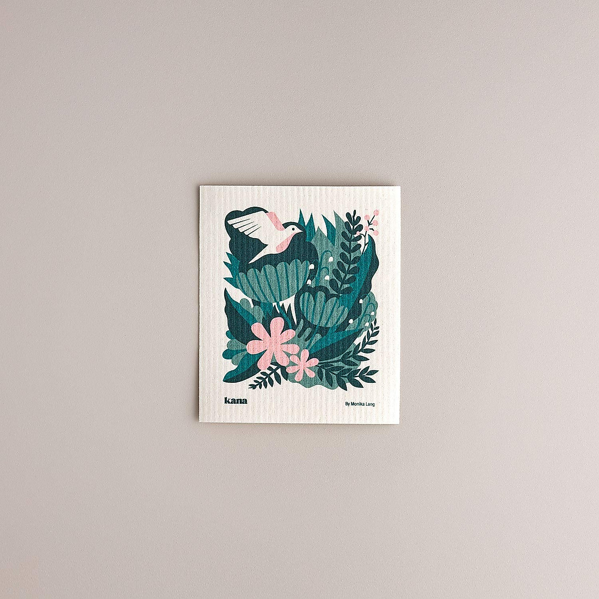 Kana Swedish Dish Cloths | 9X Designer Swedish Dish Clothes Made in Sweden from FCS Cellulose and Cotton | for Washing Dishes and Cleaning | Reusable Kitchen Dishcloths | Designed by Monika Lang