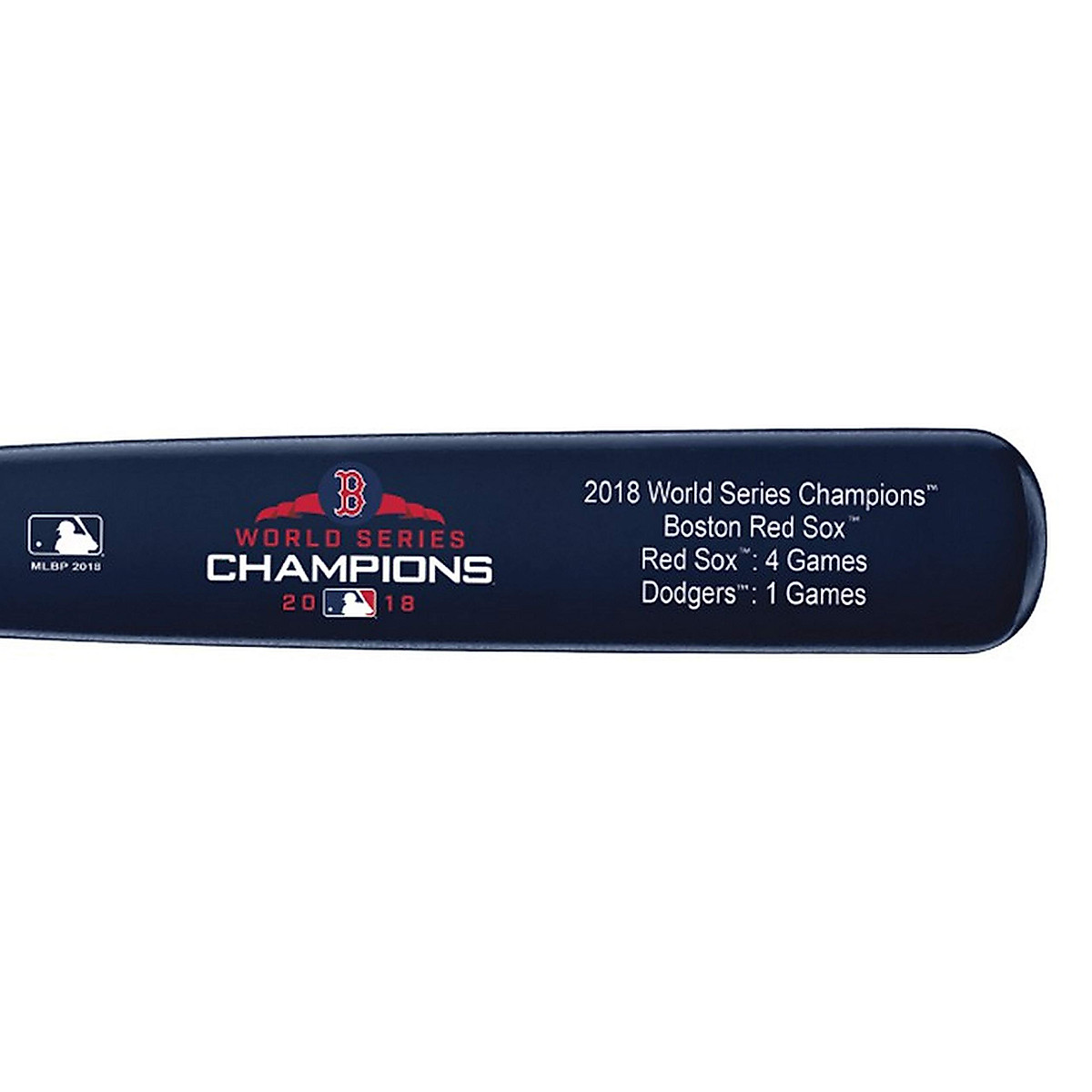 Louisville Slugger 2018 Boston Red Sox B/W World Series Maple Wood Baseball Bat