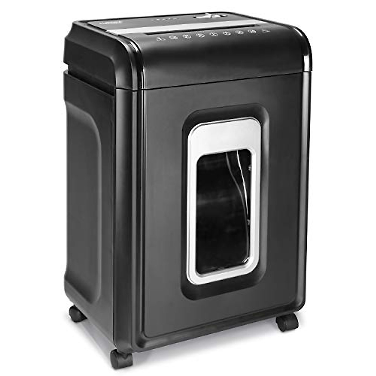 Aurora AU2260XA Heavy Duty Anti-Jam 22-Sheet Crosscut Shredder/60 Min Run Time/ 7-Gallon Pullout Basket and Casters