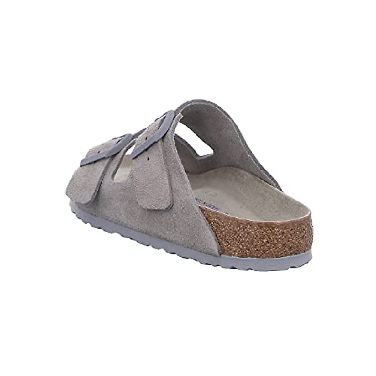 BIRKENSTOCK Unisex's Slides, Gray, 42 EU