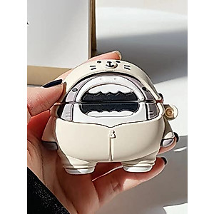 Cute Airpod Pro Case, Funny Airpods Pro Cover,3D Cartoon Shark Air Pods Pro Cases for Kids Teens Boys Girls Men Women (Shark)