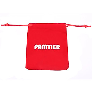 PAMTIER Women's Stainless Steel with Zirconia Roman Numerals 3 in 1 Ring Rose + Gold Size 6.5