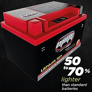 MMG YTX14-BS Lithium Ion Factory Sealed Powersports Battery 12V 300CCA, ATV for Honda TRX Series Fourtrax Rancher Foreman Rubicon (MMG4)