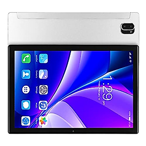 SHYEKYO HD Tablet, 6GB RAM 128GB ROM 5G WiFi Gaming Tablet Octa Core CPU 10.1 Inch FHD 3 Card Slots for School (US Plug)