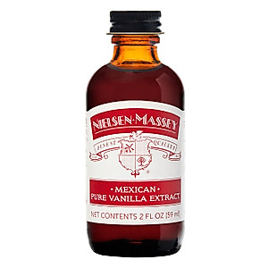 Nielsen-Massey Mexican Pure Vanilla Extract for Baking and Cooking, 2 Ounce Bottle