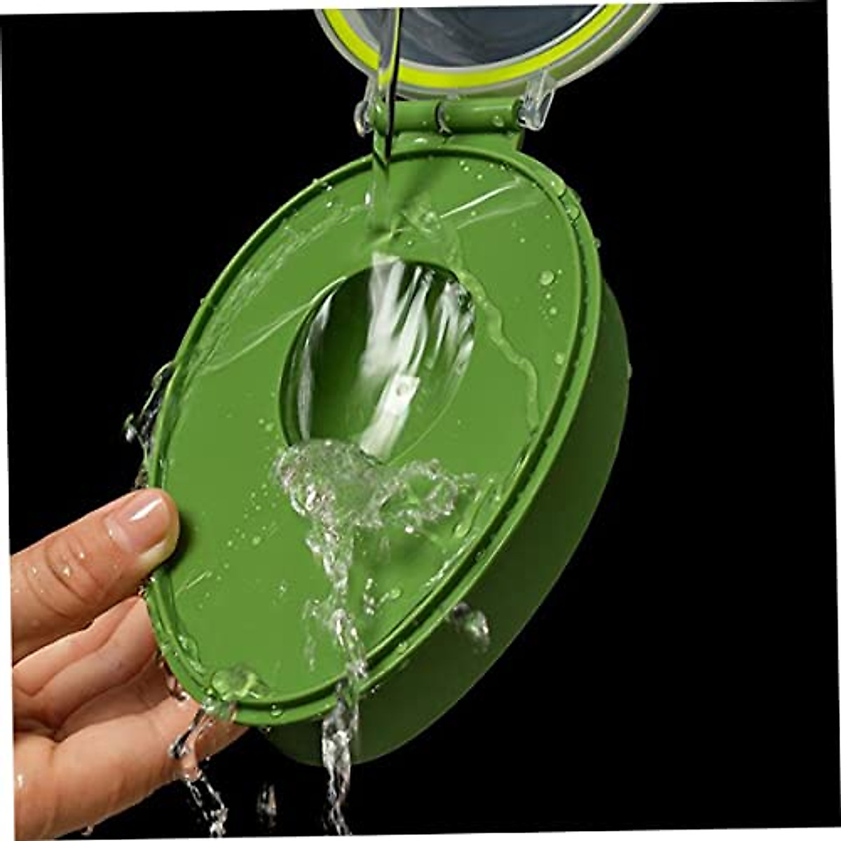 KUYYFDS Container Sets, Avocado Saver Holder Fruit Crisper Storage Box Avocado Fresh Container Kitchen Accessories