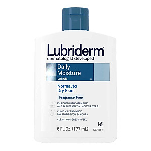 Lubriderm Daily Moisture Lotion Fragrance Free 3-pack