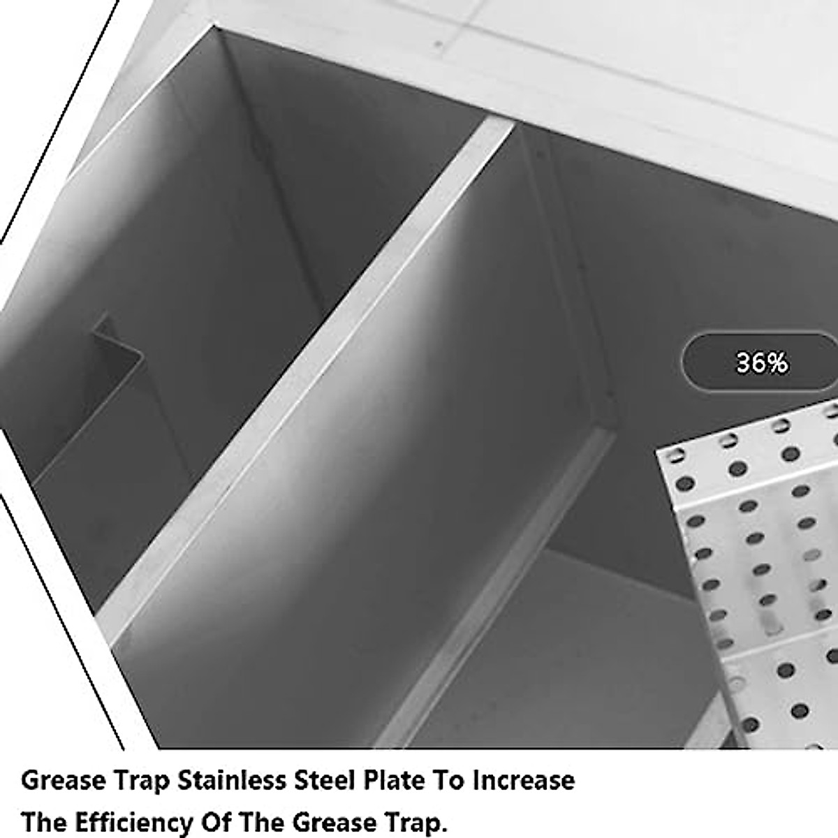 Portable Stainless Steel Grease Trap for Commercial Kitchens
