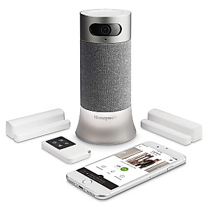 Honeywell Home Smart Home Security Starter Kit, gray