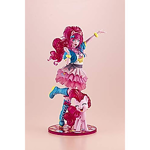 Kotobukiya My Little Pony: Pinkie Pie Limited Edition Bishoujo Statue, Multicolor