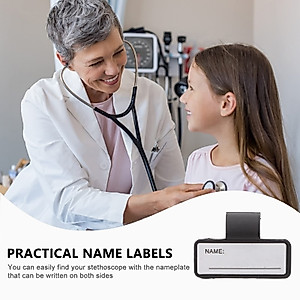 iplusmile Accessories ID Tag for Nurses, 5 Pack Personalized Name ID Identification Tag Clip, ID Charm, Universal Tag Badge