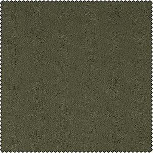 HPD Half Price Drapes Signature Velvet Blackout Curtains For Bedroom 50 X 108 (1 Panel), VPCH-190622-108, Hunter Green
