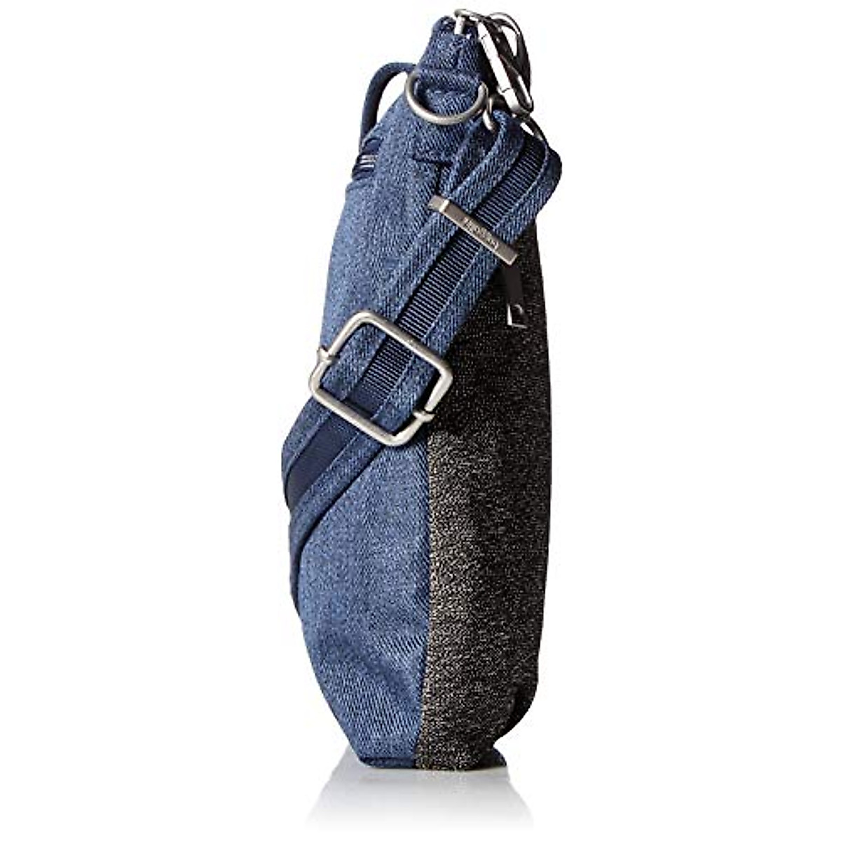 Baggallini Anti Theft Slim Crossbody Steel Blue Antitheft One Size