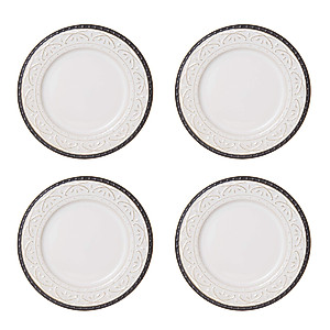 Pfaltzgraff Promenade Scrool Dinnerware Set, Service for 4, Scroll, 16-Piece