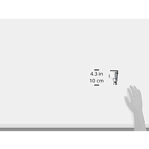 hansgrohe Robust Construction Handheld Shower Head HolderModern in Chrome, 04580000