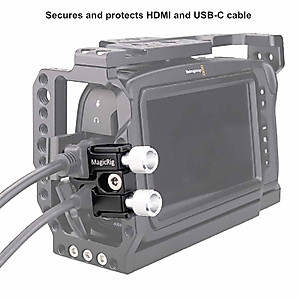 MAGICIRG Cage Kit for BMPCC 4K & 6K + SSD Mount Bracket for Samsung T5 /T7 SSD