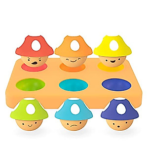 SASSY Mischievous Matching Mushrooms Toy