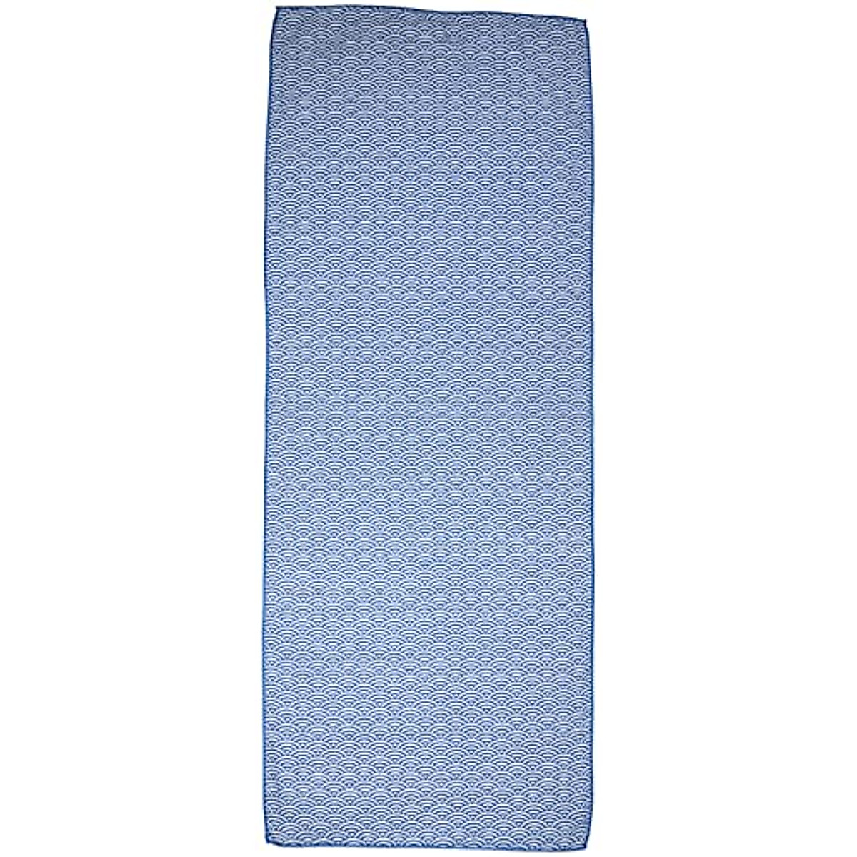 MIKURA Double Gauze Tenugui, Japanese Towel, Seigaiha (Navy)