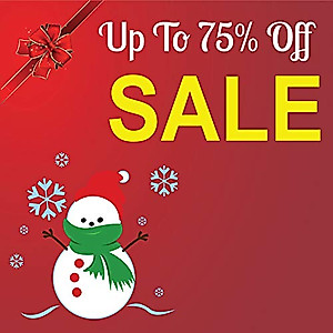 BANNER BUZZ MAKE IT VISIBLE Holiday Sale Banner, Heavy Duty 11 Oz Vinyl, Advertising Banner Sign, Metal Grommets & Hemmed Edges, Perfect for Outdoor Home Garden Decor (10' X 4')