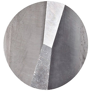 Chicago Latrobe - 78484 780 Solid Carbide Spade Drill Bit, Uncoated (Bright) Finish, Round Shank, 118 Degree Conventional Point, 1/8" Size