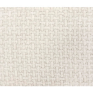 Pasargad Home Zarina Upholstered Modern Sofa with 2 Pillows Included, 94.5" W, Ivory