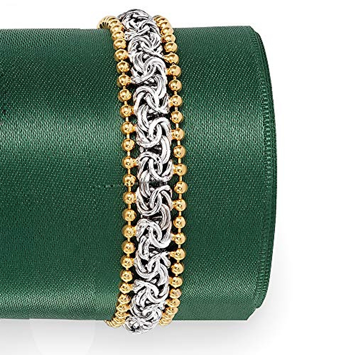 Ross-Simons Byzantine Beaded-Edge Bracelet