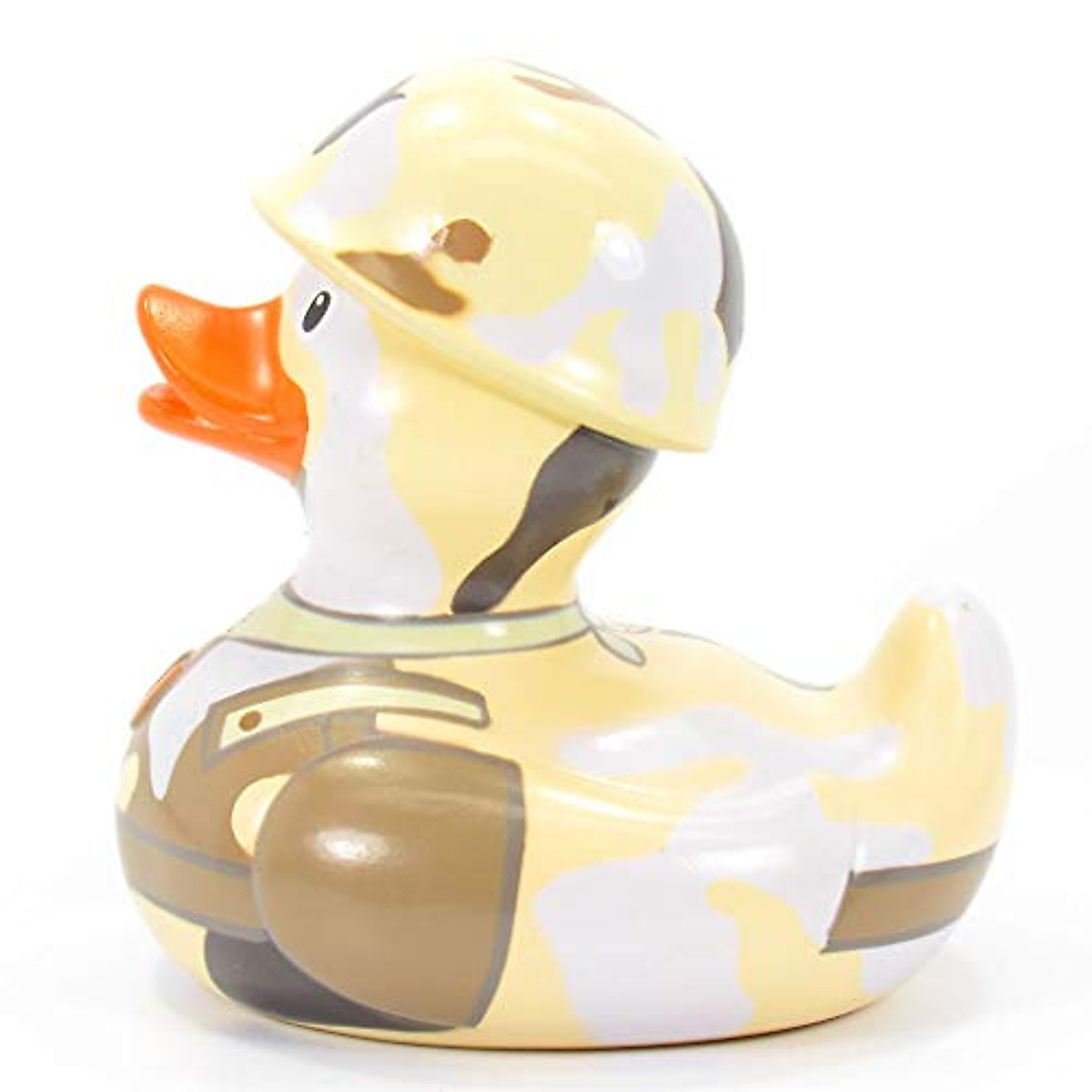 GI (Military) Rubber Duck by Bud Ducks | Elegant Gift Packaging - "Hut!,Hut!,Hut!" | Child Safe | Collectable